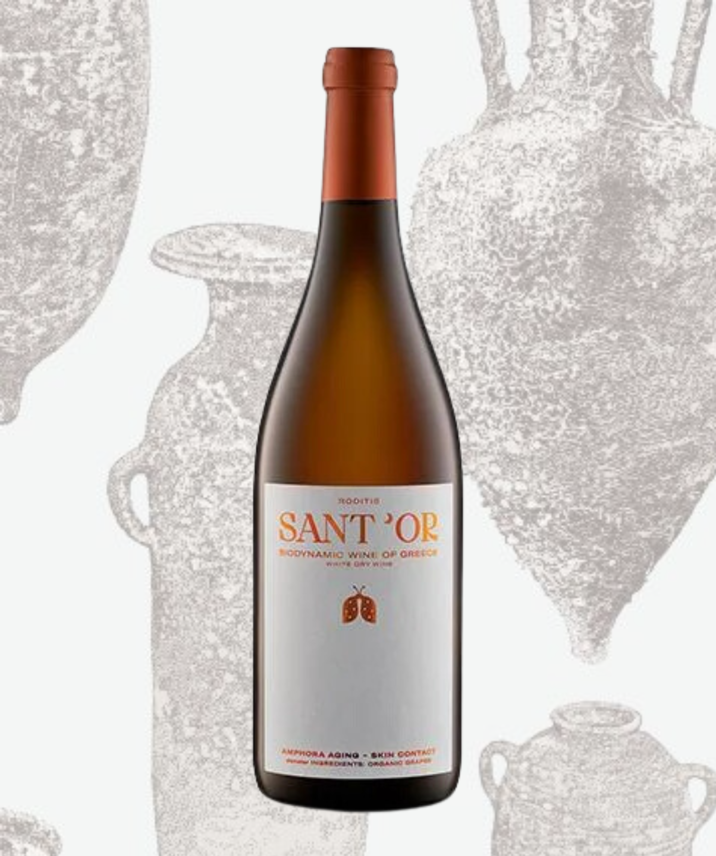 Sant'Or Wines - Roditis Amphora - Greek Natural Wine - Orange WIne – US ...