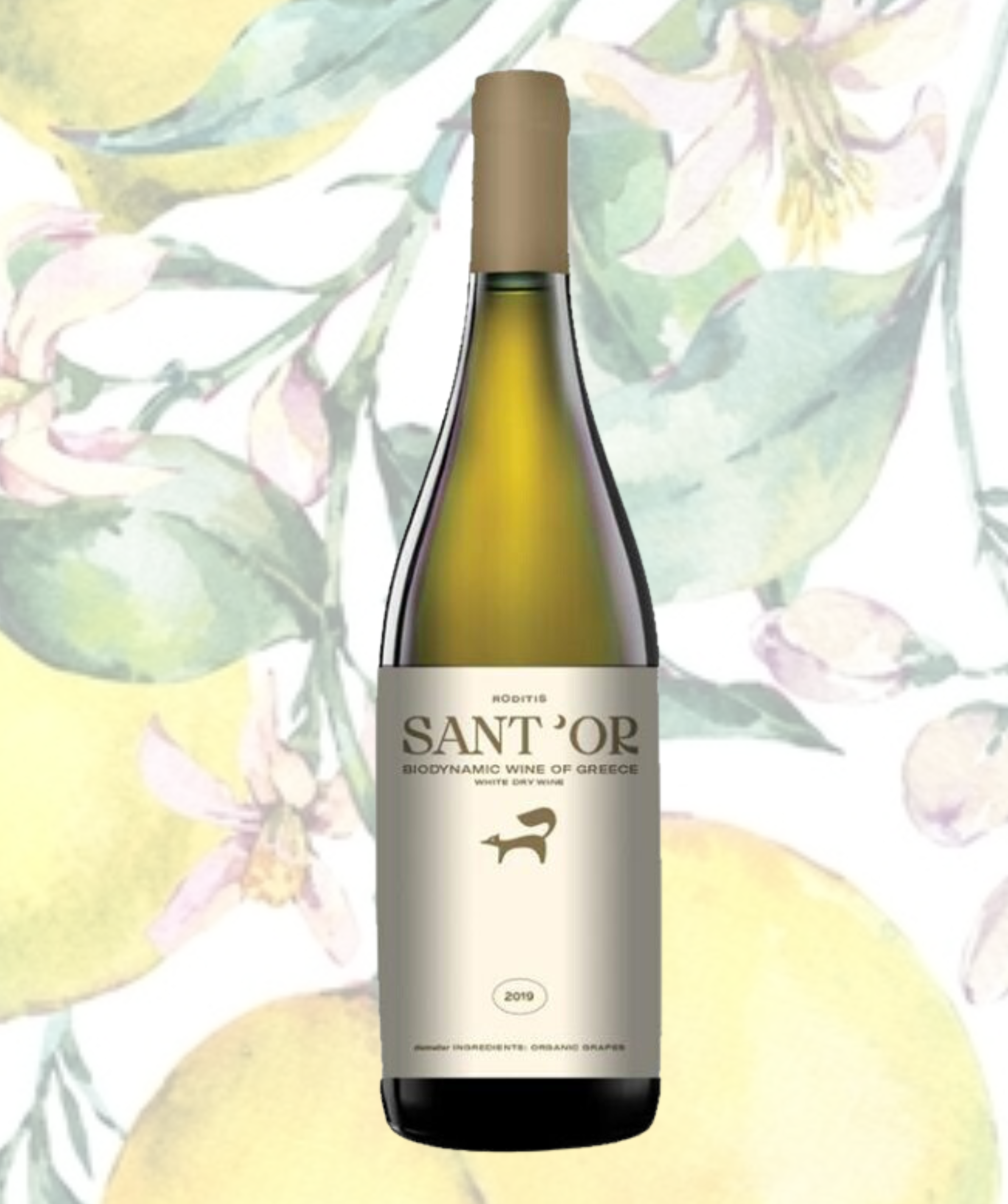 Sant'Or Wines - Roditis Nature - Greek Natural Wine - White WIne – US ...
