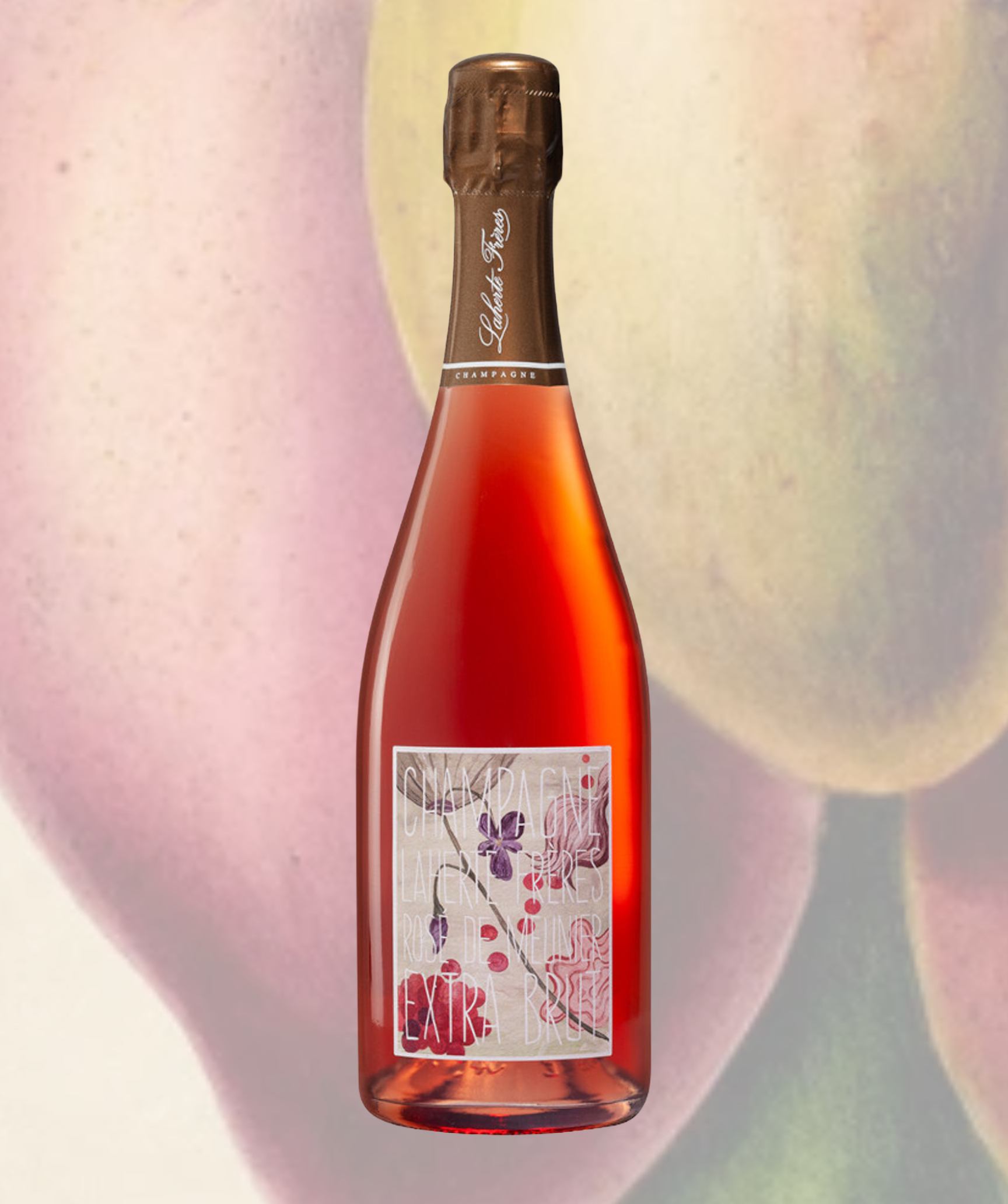 Laherte Freres Champagne - Rose de Meunier Extra Brut - France Natural ...